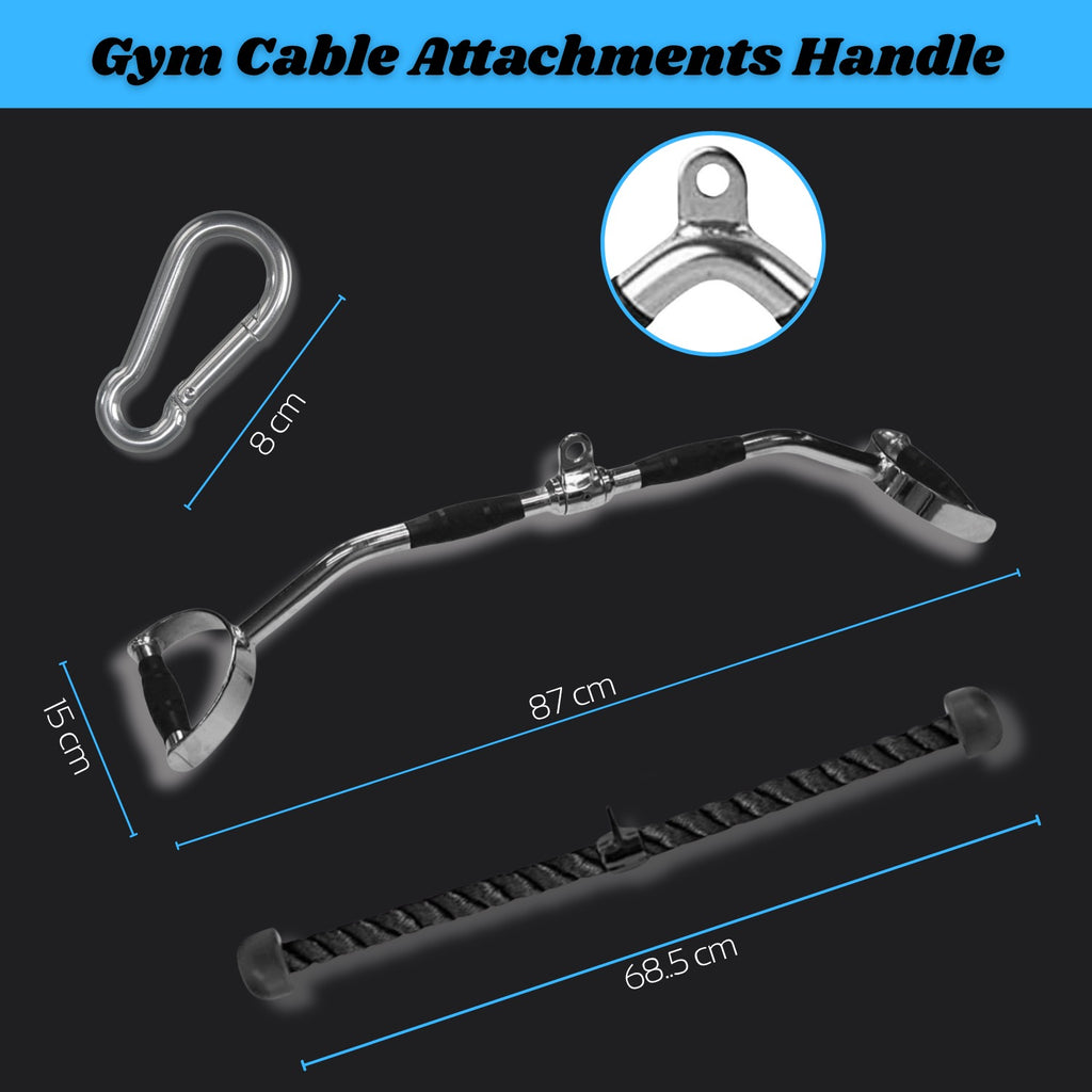 Gym Cable Attachment Set – Premium Combo Pack – Inspired Fitness